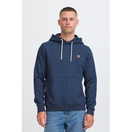 Kapuzenpullover Blend "BHPoma", Herren, Gr. M, marineblaus melange, Sweatware, 60% Baumwolle, 40% Polyester, unifarben, normal normal, ohne Ausschnitt, Pullover Kapuzenpullover, Stilvoller Hoodie mit Kapuze