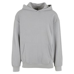 Kapuzensweatshirt Urban Classics "Urban Classics Light Terry Hoody", Herren, Gr. 4XL, lightasphalt, 70% Baumwolle, 30% Polyester, unifarben, Sweatshirts