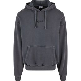 Hoodie Karl Kani "Karl Kani Unisex", Herren, Gr. S, schwarz, 100% Baumwolle, bedruckt, Sweatshirts Hoodie