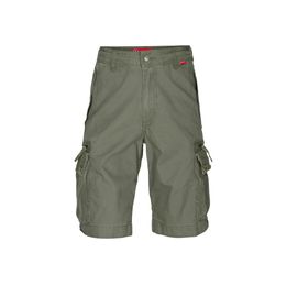 MOLECULE Herren Cargoshorts "Molecule Cargo Shorts BAGGY"olive gr&uuml;n, Gr. M, Obermaterial: 100% Baumwolle, Hosen
