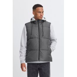 Steppweste Blend "BHELWIN", Herren, Gr. XXL, asphalt, Steppware, 100% Polyester, unifarben, Basic, normal normal, Westen Steppweste, Stilvolle Basic Steppweste mit Taschen