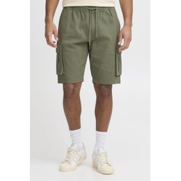 Cargoshorts Blend "BHMBHKVALLE", Herren, Gr. XXL, US-Größen, grün (dusty olive), 99% Baumwolle, 1% Elasthan, unifarben, Basic, normal knielang, Hosen, Lässige Cargo-Shorts mit Taschen
