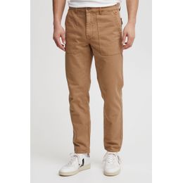 Stoffhose Blend "BHWoven", Herren, Gr. 32, Länge 32, otter, Web, 100% Baumwolle, unifarben, regular fit lang, Hosen Stoffhose, Stilvolle Hose mit Taschen