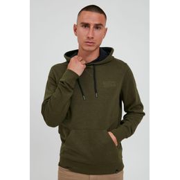 Blend Herren Kapuzenpullover "BHHarrison"winter moss, Gr. XL, unifarben, Sweatware, 50% Baumwolle, 50% Polyester, Pullover, L&auml;ssiger Hoodie mit