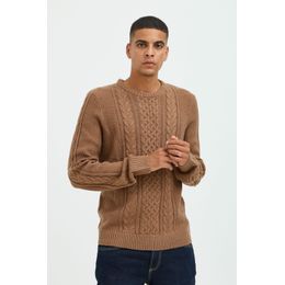 Blend Damen Strickpullover "BHPullover"otter, Basic, Gr. XXL, Grobstrick, 80% Polyacryl, 20% Baumwolle, Pullover, Klassischer Grobstrickpullover