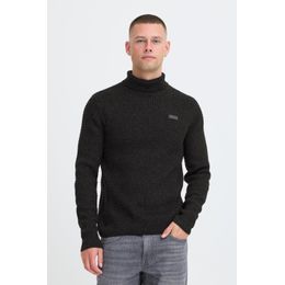 Rollkragenpullover Blend "BHMPatta", Herren, Gr. L, charcoal mix, Grobstrick, 100% Polyacryl, unifarben, normal normal, ohne Ausschnitt, Pullover, Stilvoller Basic Strickpullover mit Rollkragen