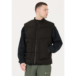 Steppweste Virtus "Mackey", Herren, Gr. XL, schwarz, 100% Polyester, normal, ohne Ausschnitt, Westen Steppweste, mit wasserabweisender BionicFinish-Beschichtung