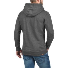 Kapuzenpullover Blend "BHHulker", Jungen, Gr. 3XL, charcoal, Sweatware, 60% Baumwolle, 40% Polyester, unifarben, regular fit normal, ohne Ausschnitt, eingesetzt, Pullover Kapuzenpullover, Stilvolle Kapuzensweatjacke mit weicher Fleece-Innenseite