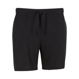 Urban Classics Herren Sweatshorts "Urban Classics Herren Waffle Sweat Shorts"schwarz, Gr. L, unifarben, 65% Baumwolle, 35% Polyester, Hosen