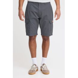 Cargoshorts Blend "BHCrixus", Herren, Gr. S, US-Größen, granite, Web, 100% Baumwolle, unifarben, regular fit kurz, Hosen, Stilvolle Cargo Shorts mit Taschen