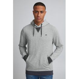 Kaschmirpullover Blend "BHMarius", Herren, Gr. XXL, stone mix, Sweatware, 100% Baumwolle, unifarben, regular fit normal, ohne Ausschnitt, eingesetzt, Pullover, Lässiger Hoodie mit Kapuze