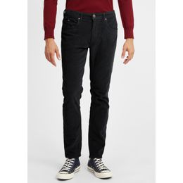Blend Herren Stoffhose "BHManito"schwarz, Gr. 33, unifarben, Web, 98% Baumwolle, 2% Elasthan, Hosen, Stilvolle Hose mit Taschen