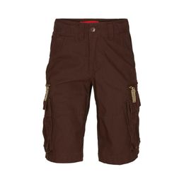 Cargoshorts MOLECULE "Molecule Cargo Shorts BAGGY", Herren, Gr. S, Normalgr&ouml;&szlig;en, braun, Obermaterial: 100% Baumwolle, Hosen