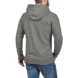Kapuzenpullover Blend "BHHulker", Herren, Gr. XL, pewter mix, Sweatware, 60% Baumwolle, 40% Polyester, unifarben, regular fit normal, ohne Ausschnitt, eingesetzt, Pullover, Stilvolle Kapuzensweatjacke mit weicher Fleece-Innenseite