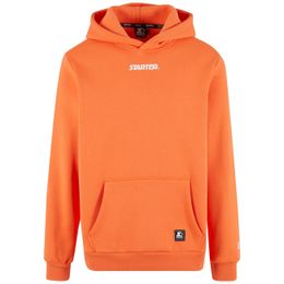 Kapuzensweatshirt STARTER Black Label "Starter Black Label Starter Small Logo Essential Hoodie", Herren, Gr. L, mandarin, 70% Baumwolle, 30% Polyester, Sweatshirts
