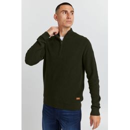 Troyer Blend "BHCodford", Jungen, Gr. XL, rosin, Feinstrick, 100% Baumwolle, unifarben, regular fit h&uuml;ftlang, ohne Ausschnitt, eingesetzt, Pullover Troyer, Schicker Pullover mit Rei&szlig;verschlusskragen