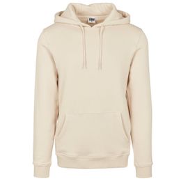Urban Classics Herren Sweatshirt "Urban Classics Herren Organic Basic Hoody"sand, Gr. M, unifarben, 100% Baumwolle, Sweatshirts