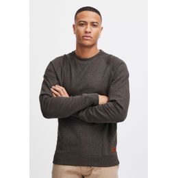 Longpullover Blend "BHAlex", Herren, Gr. XXL, charcoal, Sweatware, 60% Baumwolle, 40% Polyester, unifarben, regular fit, Rundhals, eingesetzt, Pullover Longpullover, Sweatpullover mit Raglan&auml;rmeln und elastischem Saum
