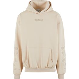 Kapuzensweatshirt Karl Kani "Karl Kani Retro Paisley Os Hoodie", Herren, Gr. L, beige, 65% Baumwolle, 35% Polyester, Sweatshirts