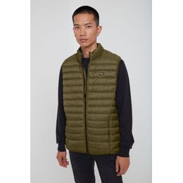 Steppweste Blend "BHRomsey", Herren, Gr. S, winter moss, 100% Nylon, unifarben, regular fit normal, Westen Steppweste, Steppweste mit Stehkragen