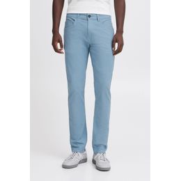 Stoffhose Blend "BHEdford", Herren, Gr. 32, L&auml;nge 34, blau bell, Web, 98% Baumwolle, 2% Elasthan, unifarben, regular fit lang, Hosen Stoffhose, Basic Chinohose