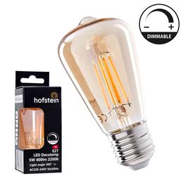 hofstein LED E27 5 Watt 2200 Kelvin 400 Lumen