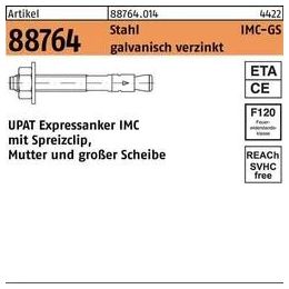 Expressanker R 88764 IMC 12/140/236 GS Stahl galv.verz. 10 St&uuml;ck UPAT