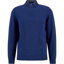 Barbour Troyer Kelson Half Zip Blue (Gr&ouml;&szlig;e: M)