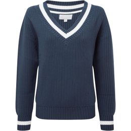 Sch&ouml;ffel Country V-Pullover Hambledon Navy (Gr&ouml;&szlig;e: 16)