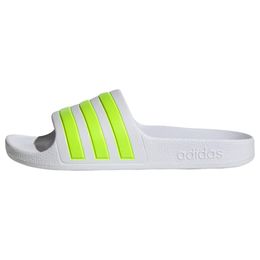 adidas Sportswear Badeschuh 'Adilette Aqua' Jungen Größe 38 neongrün / weiß