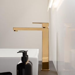 Mariner Quadra Waschtischarmatur mit erh&ouml;htem Armaturenk&ouml;rper, QUA0052-OR,