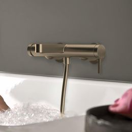 Hansgrohe Finoris Aufputz-Wannenarmatur, Einhebelmischer, 76420140,