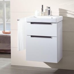 Villeroy & Boch Villeroy & Boch Subway 2.0 Schrank mit G&auml;stebecken, 2 Ausz&uuml;ge, 7315F0R1+A90710DH,
