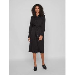Vila Kleid in Schwarz - 80% | Größe 42 | Damen-kleider