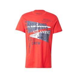 CAMP DAVID T-Shirt Herren Gr&ouml;&szlig;e 4XL navy / rot / wei&szlig;