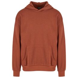 Kapuzensweatshirt Urban Classics "Urban Classics Light Terry Hoody", Herren, Gr. L, lightrust, 70% Baumwolle, 30% Polyester, unifarben, Sweatshirts