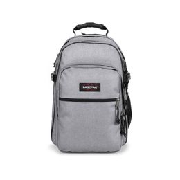 Freizeitrucksack Eastpak "TUTOR", Kinder, Gr. B/H/T: 32,5cm x 48cm x 26cm, grau (sunday grau), Polyester, meliert, Basic, Rucksäcke, mit geräumigen Fächern