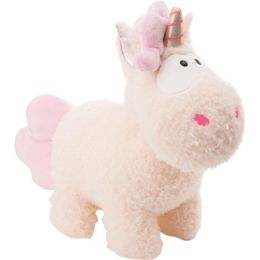 Kuscheltier Nici "Theodor & Friends, Einhorn Creamy Pink stehend 45cm GREEN", weiß, Plüschfiguren, KinderB:23cm H:45cm, B:23cm H:45cm