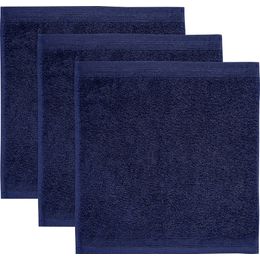 M&ouml;ve Seiftuch M&Ouml;VE "Superwuschel", gr&uuml;n (deep sea), B:30cm L:30cm, Baumwolle, Waschlappen, Seiftuch Set mit Bord&uuml;re, 100% Premium Cotton Baumwolle, weich