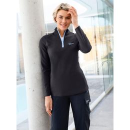 Trainingsshirt Catamaran "Freizeitshirt", Damen, Gr. 44/46, schwarz, 60% Baumwolle, 40% Polyester, unifarben, Shirts