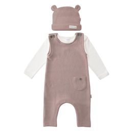 Erstausstattungspaket Liliput, M&auml;dchen, Gr. 68, rosa (altrosa), 90% Baumwolle, 10% Polyester, KOB Set-Artikel Erstausstattungspaket, bestehend aus Jumpsuit, M&uuml;tze und Langarmshirt