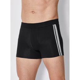 Panty Schiesser, Herren, Gr. 4, 3 Stk., schwarz, 95% Baumwolle, 5% Elasthan, Unterhosen Panty