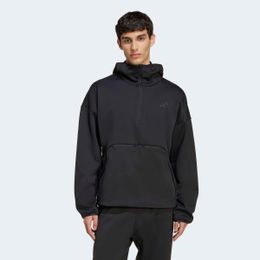 Kapuzensweatshirt adidas Sportswear "M CT SS HZ", Herren, Gr. S, schwarz, Obermaterial: 100% Polyester, Sweatshirts