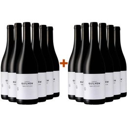 Ch&acirc;teau Guilhem 6+6 Paket Cuv&eacute;e Vignes du Levant Rouge Malep&egrave;re 2023 Trocken - Languedoc &ndash; Probierpaket AOP