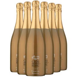 Clos Montblanc Pack descuento Dorado Cava Reserva DO Cuv&eacute;e 2021 Brut nature - Katalonien &ndash; Probierpaket DOP