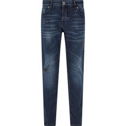 Bequeme Jeans 2Y STUDIOS "2Y Studios Herren 2Y Skinny Fit Jeans", Herren, Gr. 32, Normalgr&ouml;&szlig;en, blau, 97% Baumwolle, 3% Elasthan, unifarben, Jeans