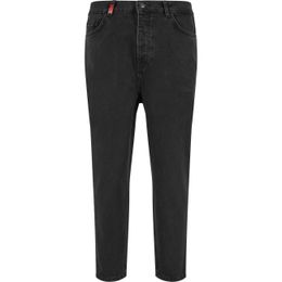 Bequeme Jeans 2Y STUDIOS "2Y Studios Herren 2Y Straight Fit Jeans", Herren, Gr. 29, Normalgr&ouml;&szlig;en, washedschwarz, 97% Baumwolle, 3% Elasthan, unifarben, normal, Jeans