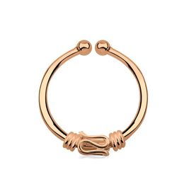 Adelia&acute;s Nasenpiercing ADELIA&acute;S "Piercing Nasenpiercing", Damen, Gr. 11, rosa (rosegold), Silber 925 (Sterlingsilber), Piercings, Klemmring aus 925 Silber PVD 18kt. Ros&egrave; Gold beschichtet