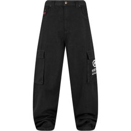 Cargojeans Ecko Unltd. "Ecko Unltd. Herren Ecko Unltd. Ec Ko Cargohose", Herren, Gr. W32L34, L&auml;nge 34, raw blau, 100% Baumwolle, Jeans