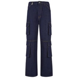 Bequeme Jeans 2Y STUDIOS "2Y Studios 2Y Aidan Cargo Baggy Jeans", Herren, Gr. 32, Normalgr&ouml;&szlig;en, raw, 100% Baumwolle, unifarben, normal, Jeans